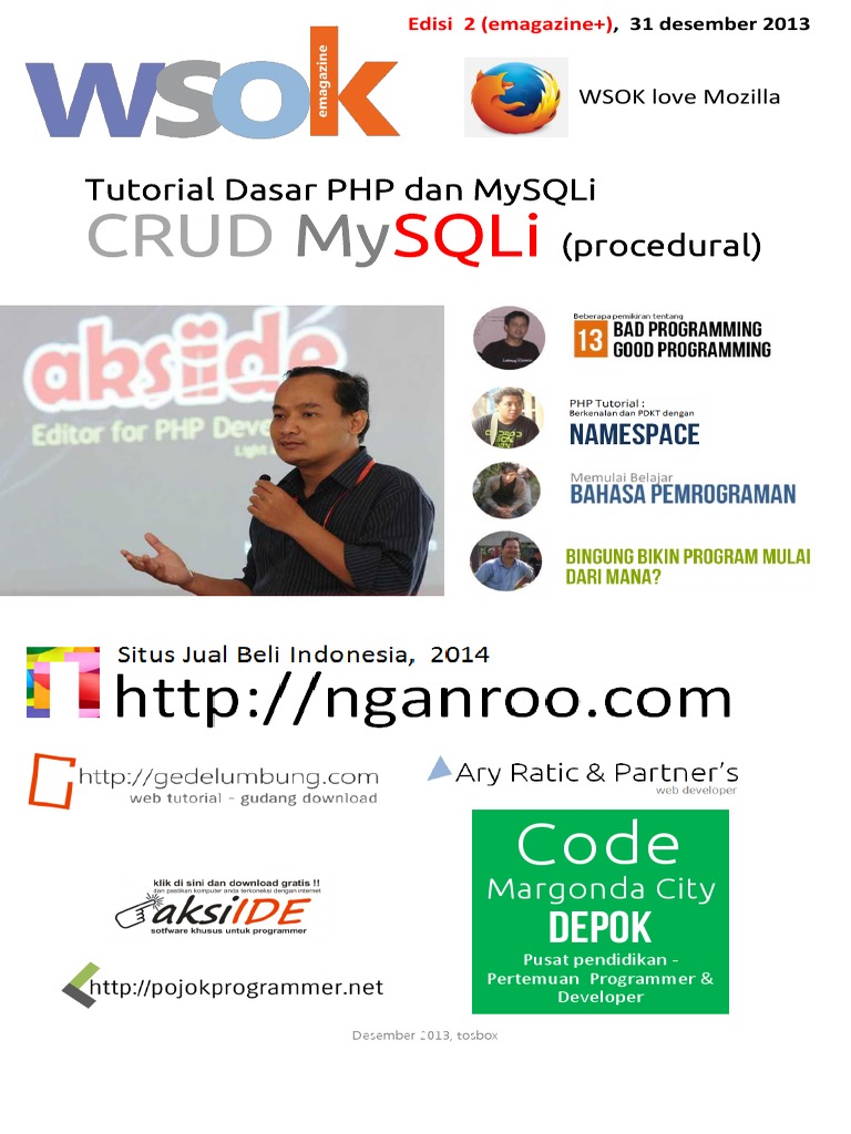 Tutorial Dasar PHP Dan MySQLi PDF | PDF