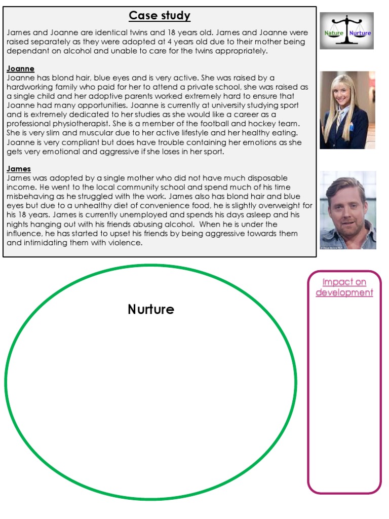 Case Study About Nature and Nurture | PDF | Nature Versus Nurture ...
