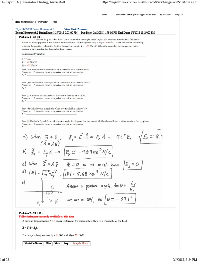 ExpertTA Answers | PDF | Capacitor | Electricity