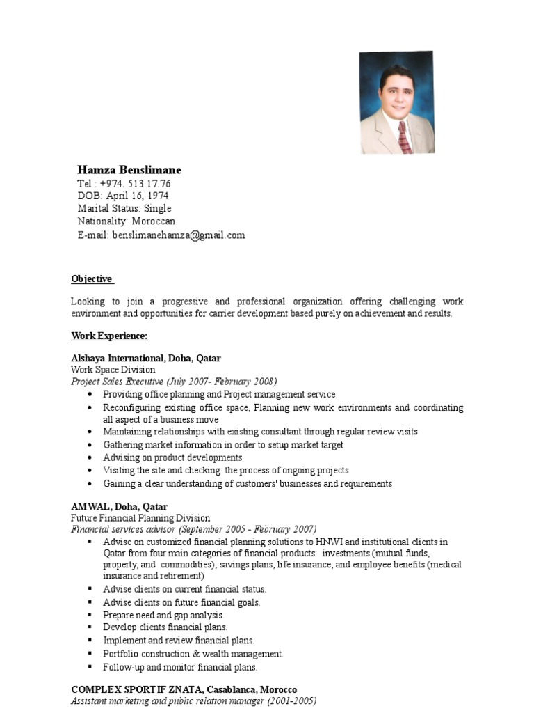 Hamza CV Update | PDF | Marketing | Business