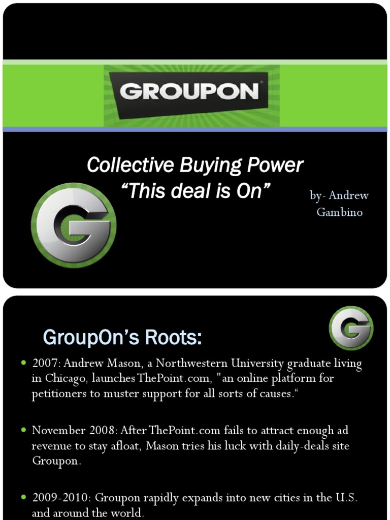 Groupon's Rise and Challenges | PDF | Subscription Business Model ...