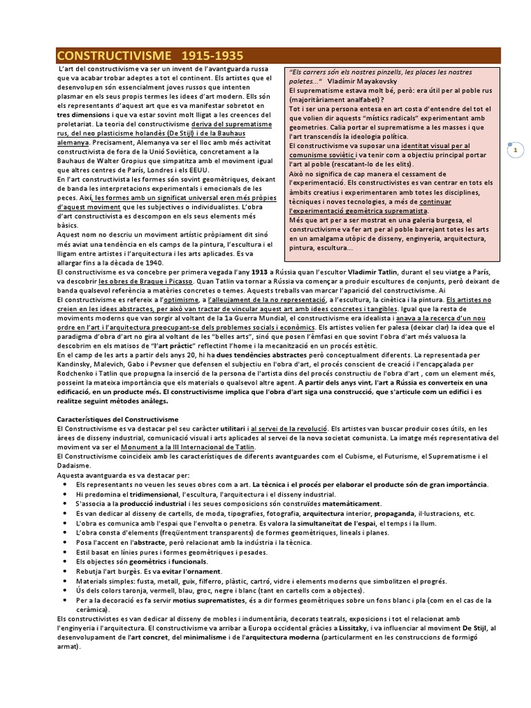 Constructivisme PDF | PDF