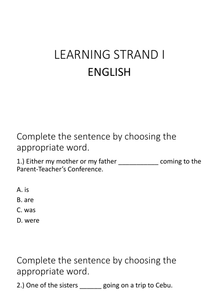 English Grammar and Comprehension Quiz | PDF