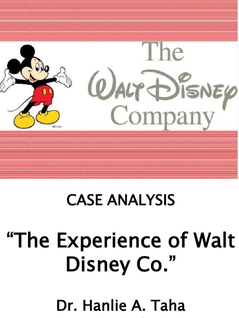 Adapting to Change: An Analysis of Walt Disney Co.'s Strategic ...