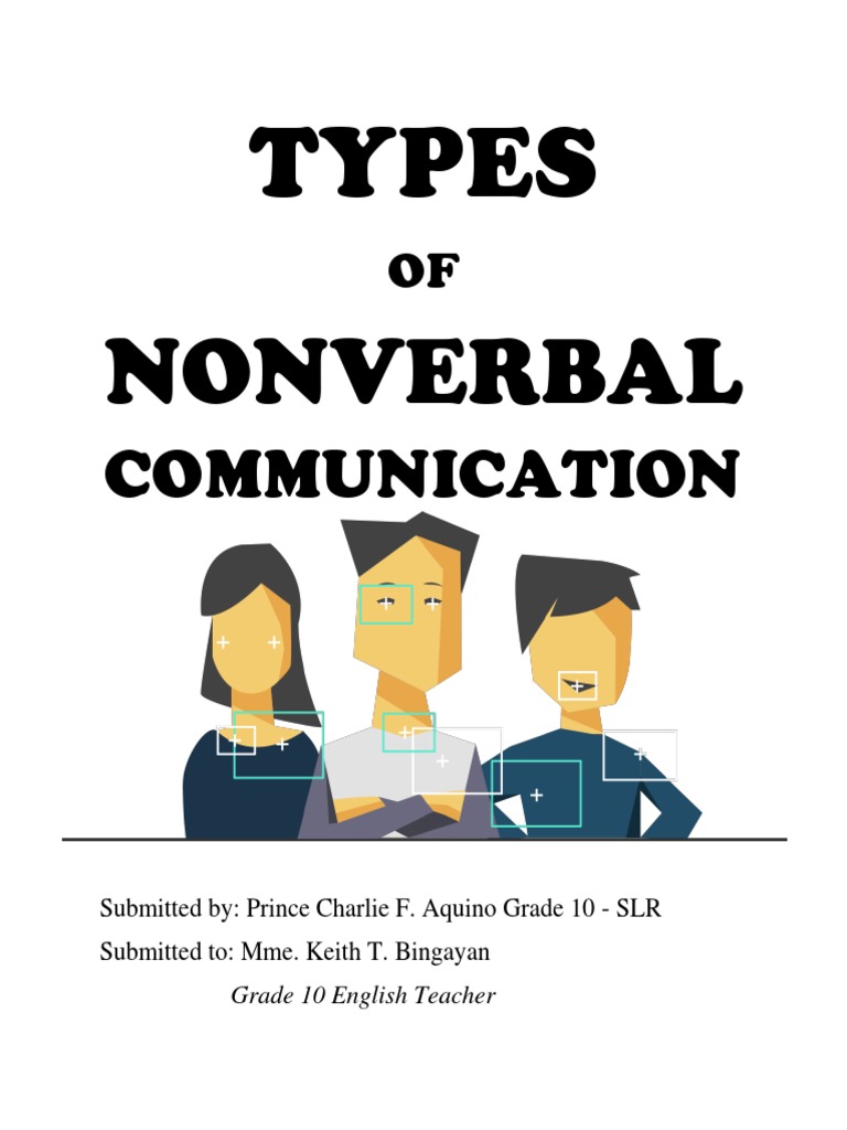 Types of Nonverbal Communication | PDF | Nonverbal Communication ...