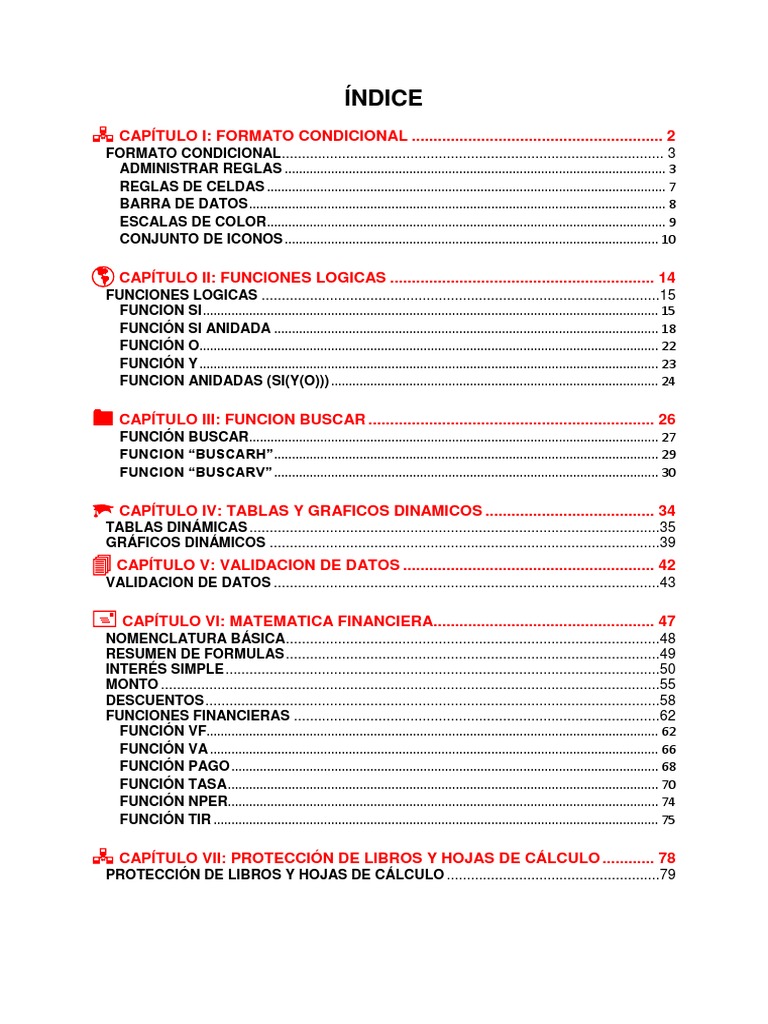 Manual de Excel 2016 - Intermedio | PDF | Microsoft Excel | Hoja de cálculo