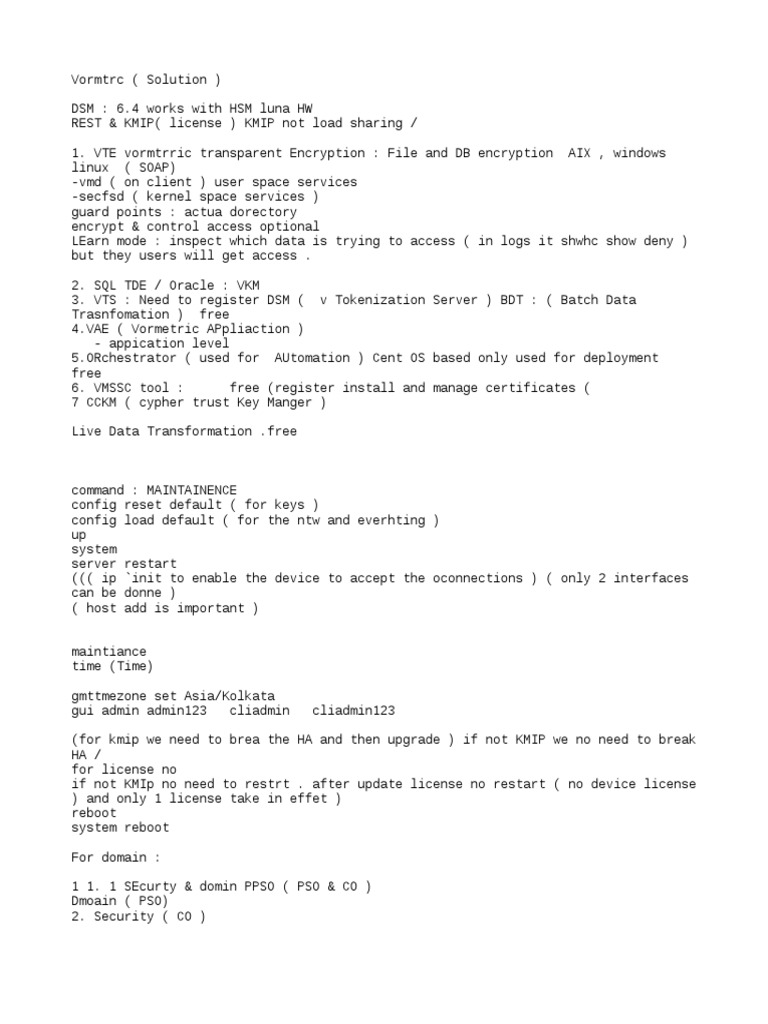 Vormetric | PDF | Computers