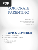Corporate Strategy - The Quest For Parenting Advantage | PDF ...