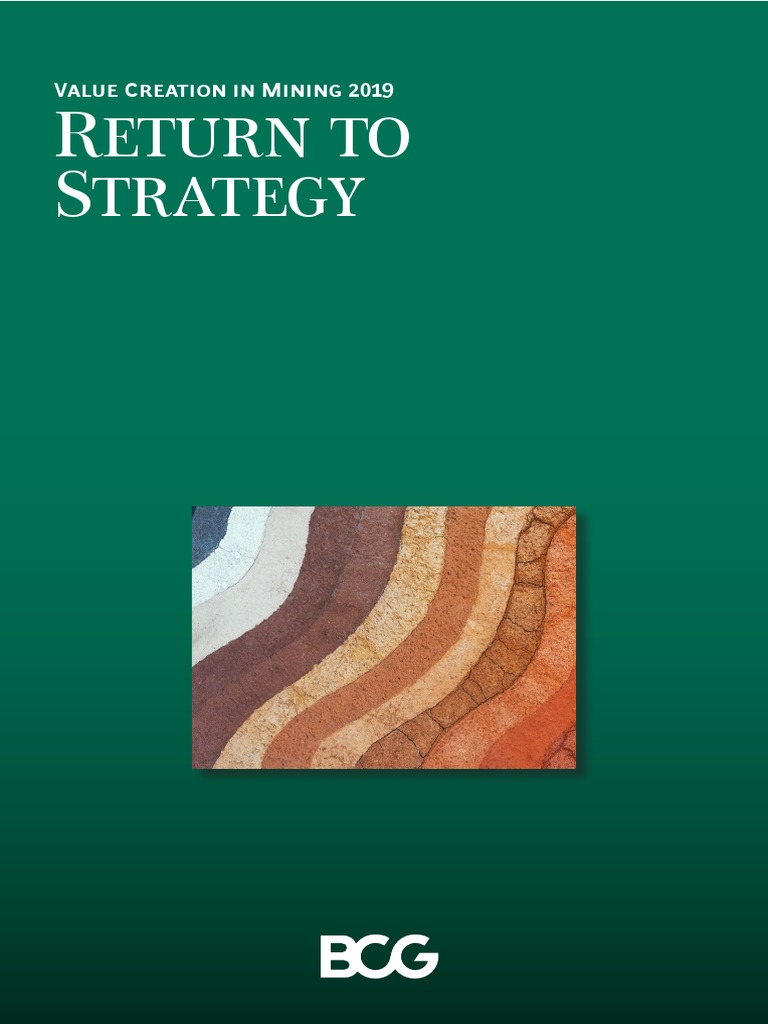 BCG Value Creation in Mining 2019 PDF | PDF | Share Repurchase ...