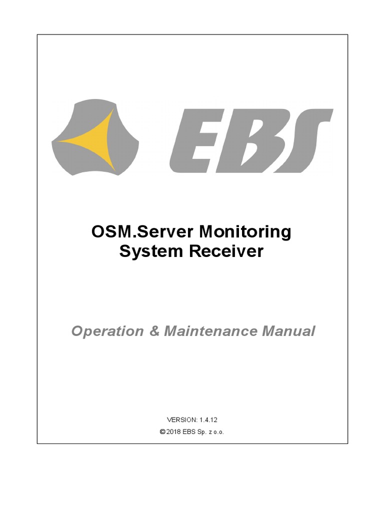 OSM Server Manual v1.4.12 | PDF | Internet Protocol Suite | Computer ...
