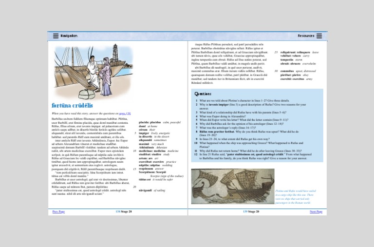 Cambridge Latin Unit 2 PDF | PDF