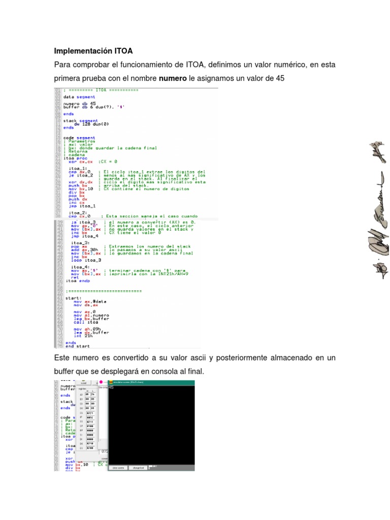 Itoa PDF | PDF | Informática