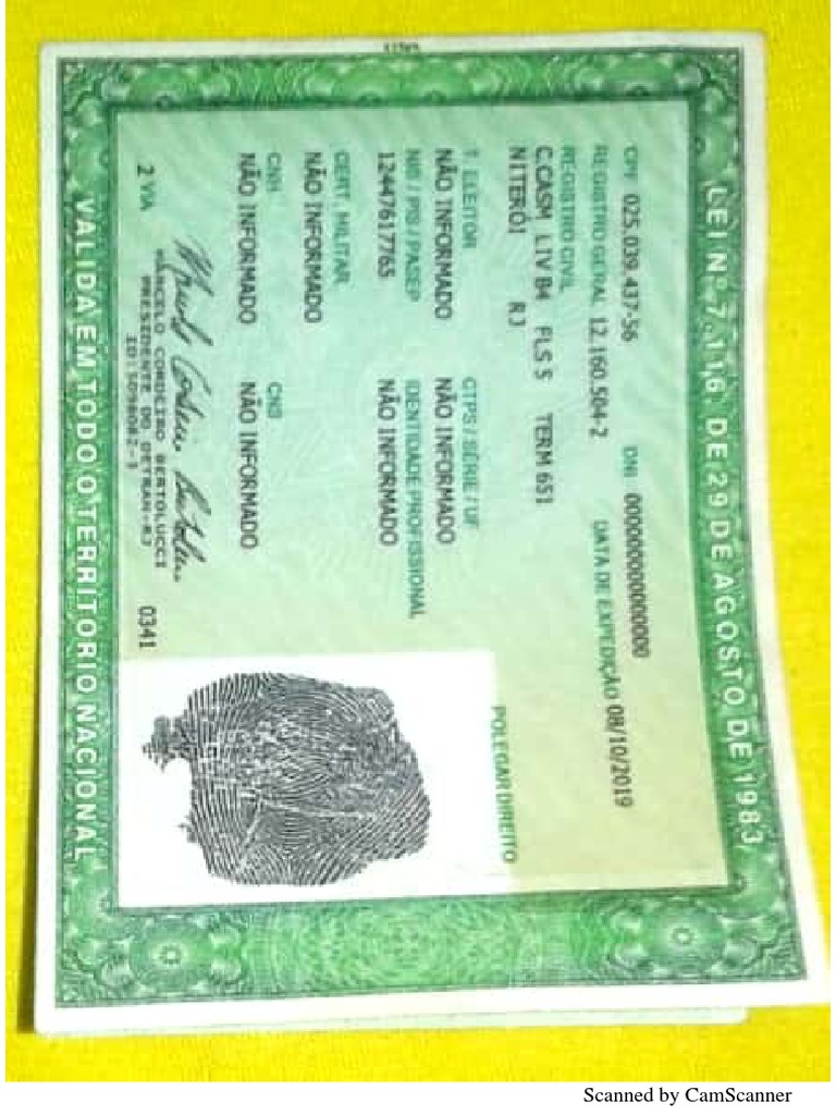 RG Verso e Self PDF | PDF