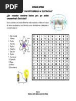 Sopa de Letras: Tipos de Energía | PDF