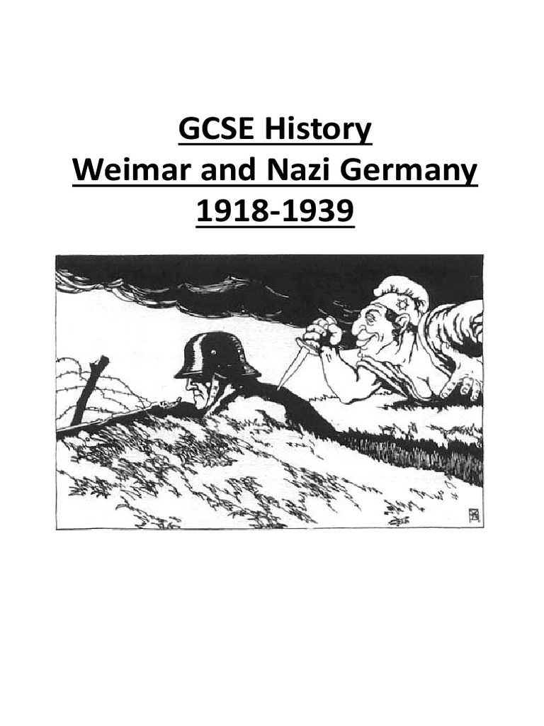 Weimer and Nazi Germany Revision Booklet | Download Free PDF | Nazi ...