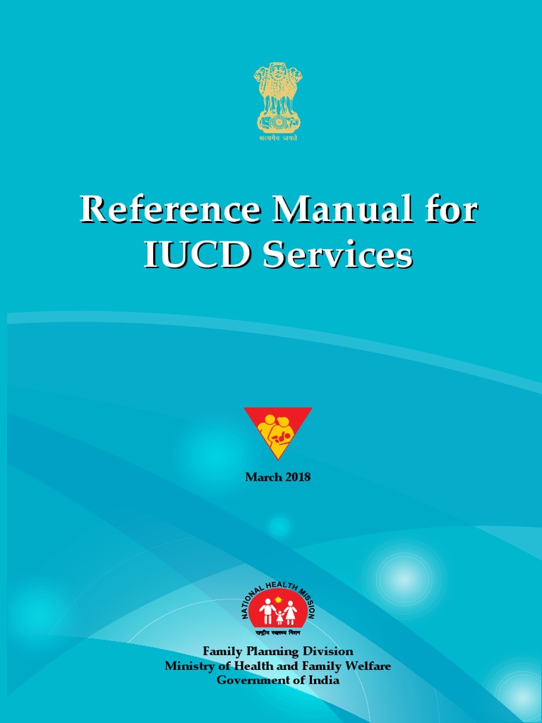 IUCD Services Reference Manual | PDF | Family Planning | Childbirth