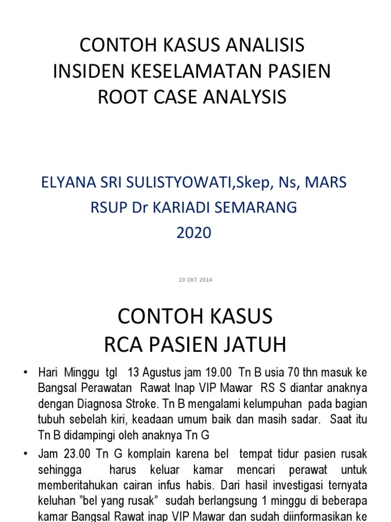 Latihan Kasus Rca | PDF