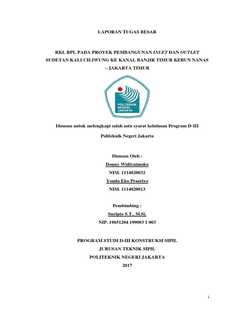 LAP. RKL&RPL Sudetan OKE | PDF | Teknologi & Rekayasa