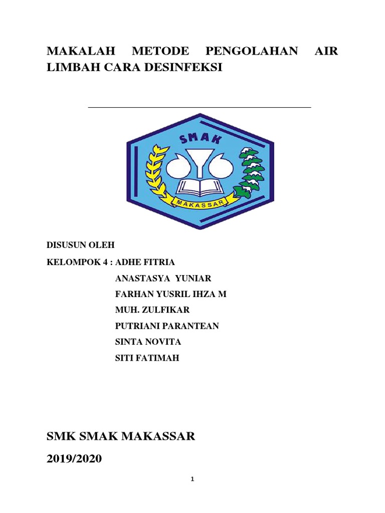 Desinfeksi Air | PDF