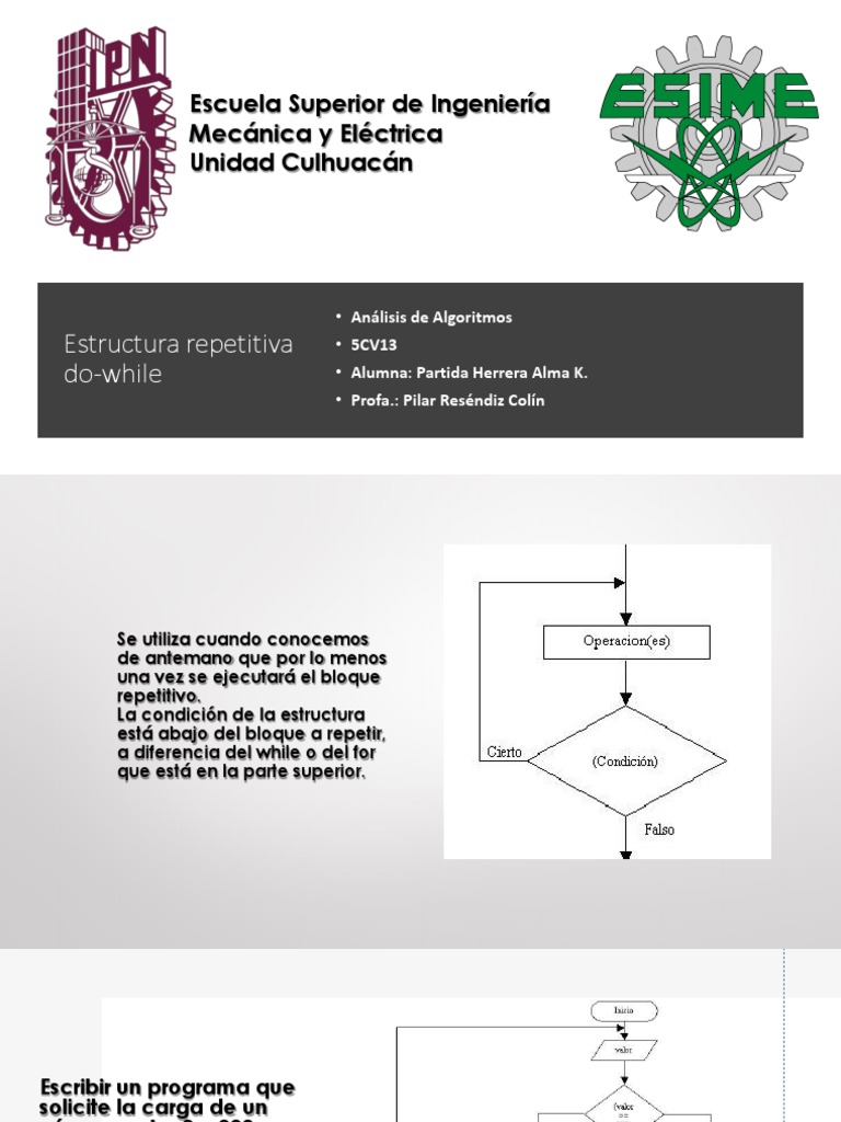 Estructura Repetitiva Do-While | PDF