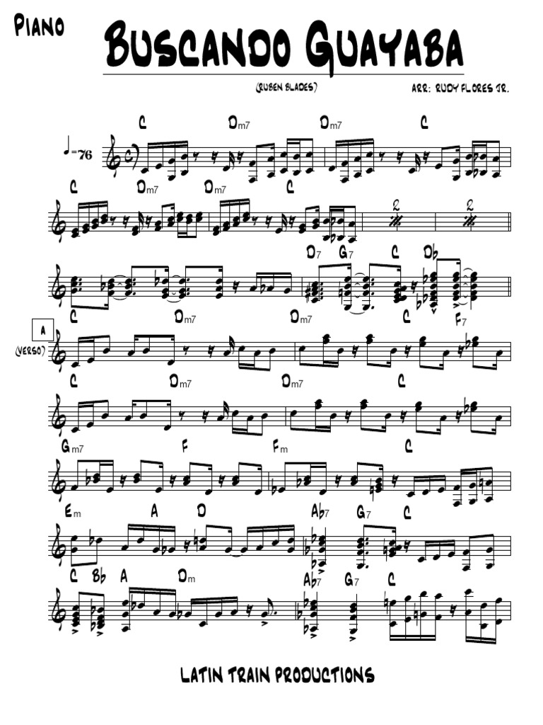 Buscando Guayaba - Piano PDF | PDF