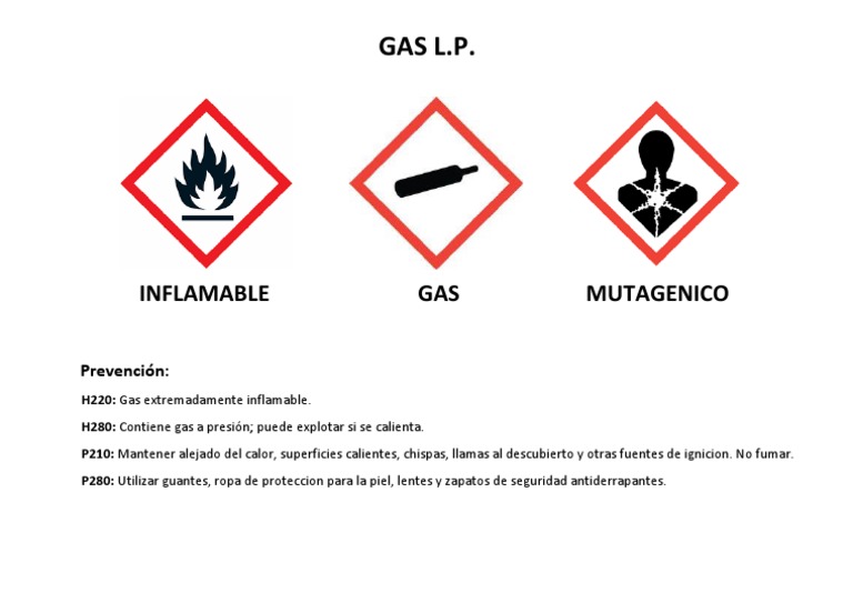 Señalización de Peligro Gas L.P. | PDF