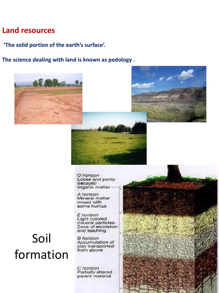 1 - Soil Resources | PDF | Soil | Land Management