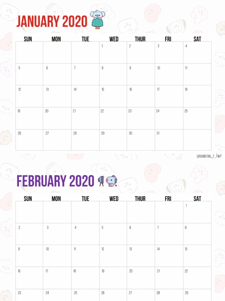 Printable Monthly Planner A4 Size PDF | PDF