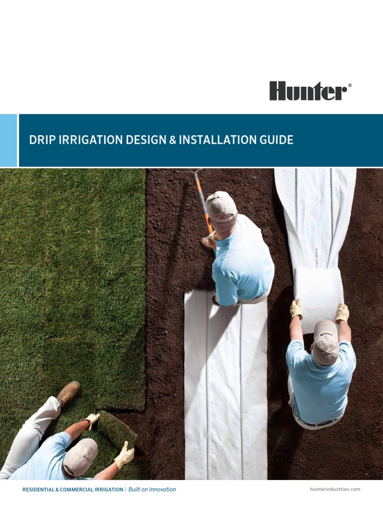 Hunter Drip Design Guide | PDF | Irrigation | Loam
