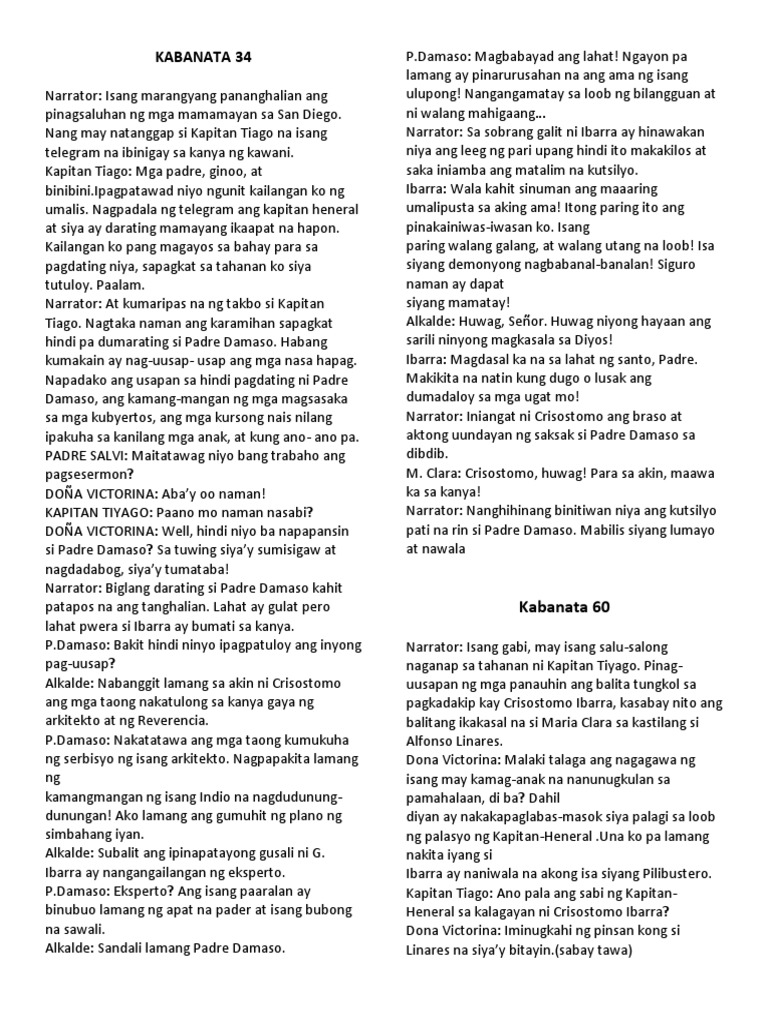 Script (Incomplete) | PDF