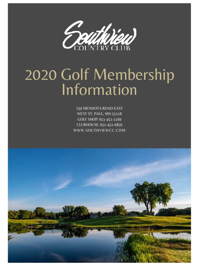 2020 Golf Newsletter | PDF | Golf Course | Precision Sports