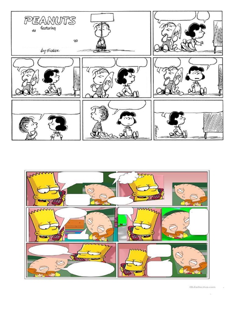 Comic Strip Worksheet | PDF