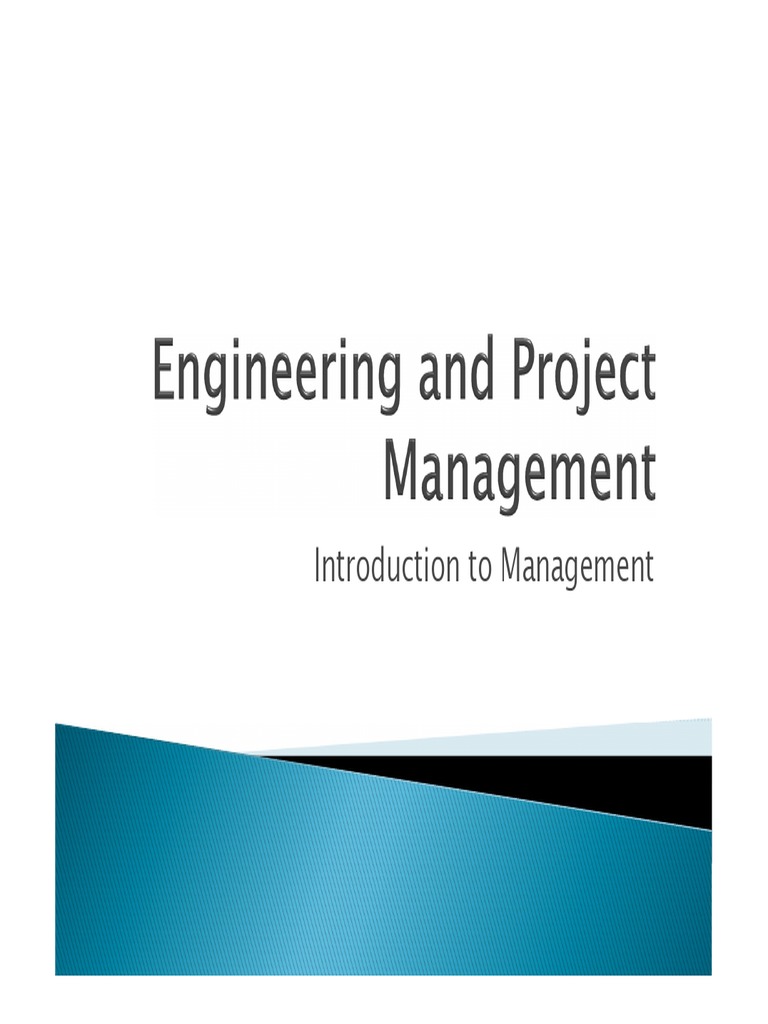 1 Engineering Management PDF | PDF | Decision Making | Engineering