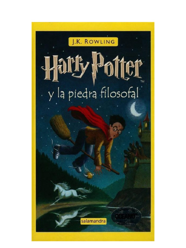 Portada Harry Potter y La Piedra Filosofal | PDF