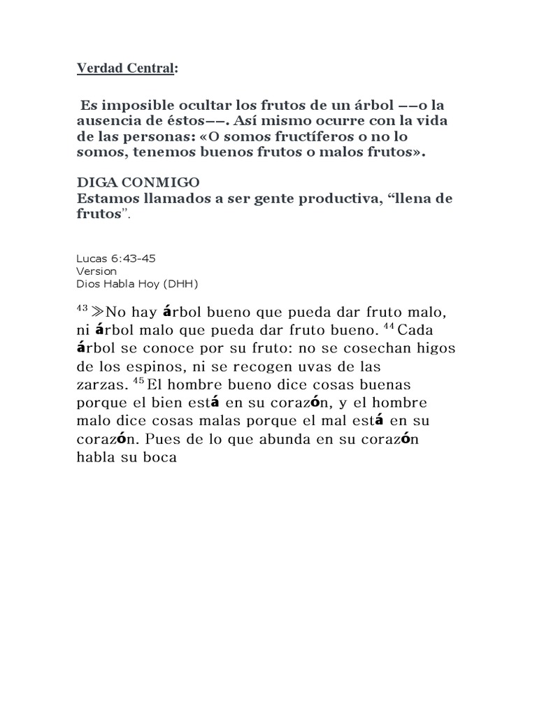 Verdad Central | PDF | Verdad | Jesús