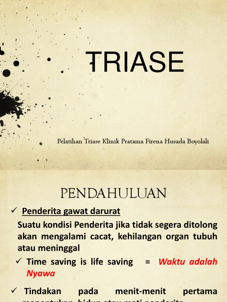 TRIASE | PDF