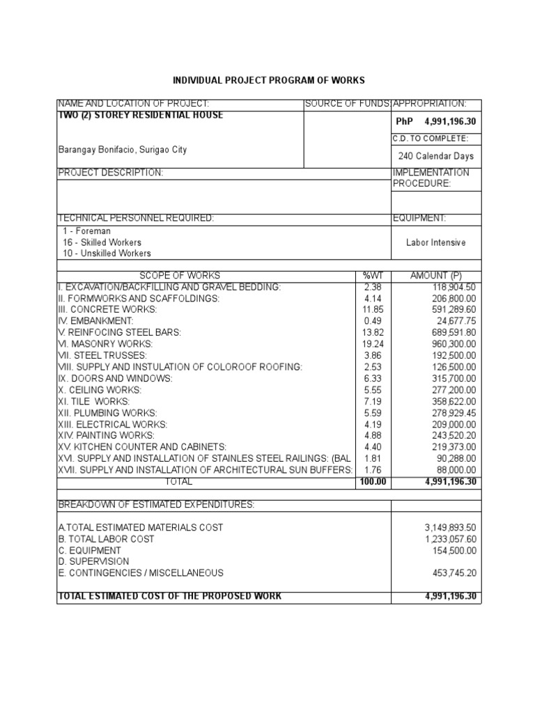 Two 2 Storey Residential Building | PDF | Window | Paint