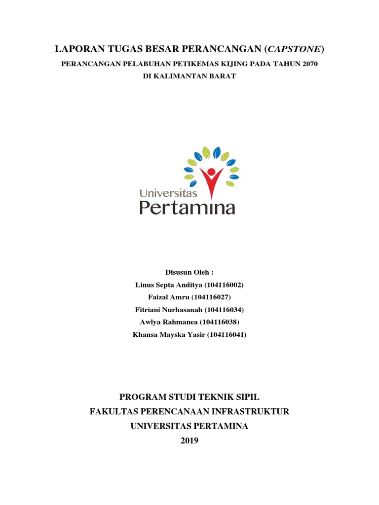 LAPORAN CAPSTONE - Kijing International Port | PDF