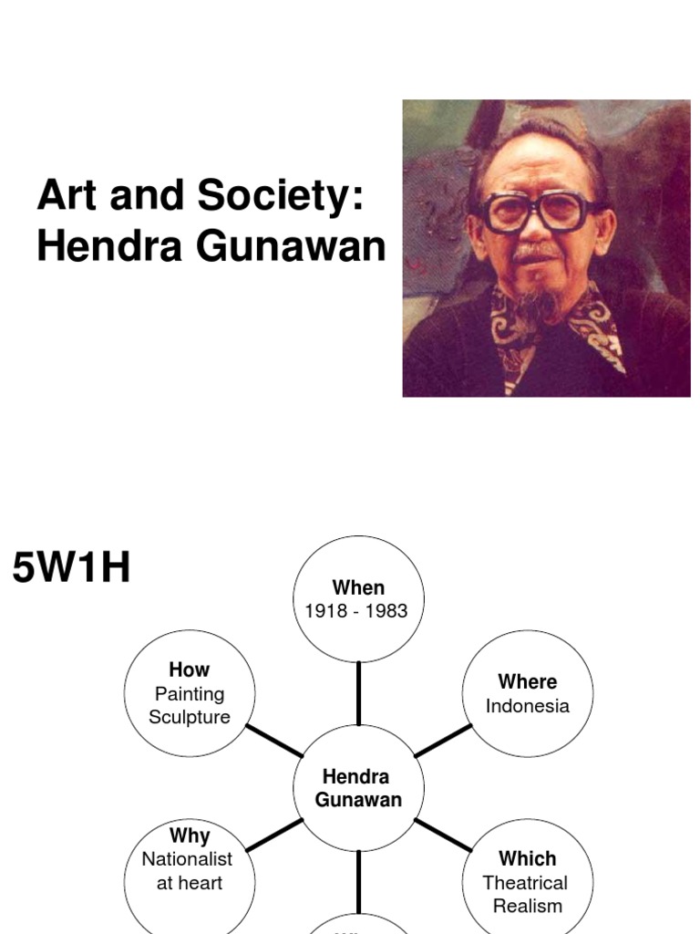 Hendra Gunawan | PDF | Indonesia | Realism (Arts)