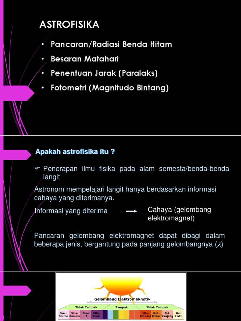 Astrofisika 1 - Ap - 170919 | PDF