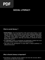 Understanding Social Literacy in Education | PDF | Literacy | Human ...
