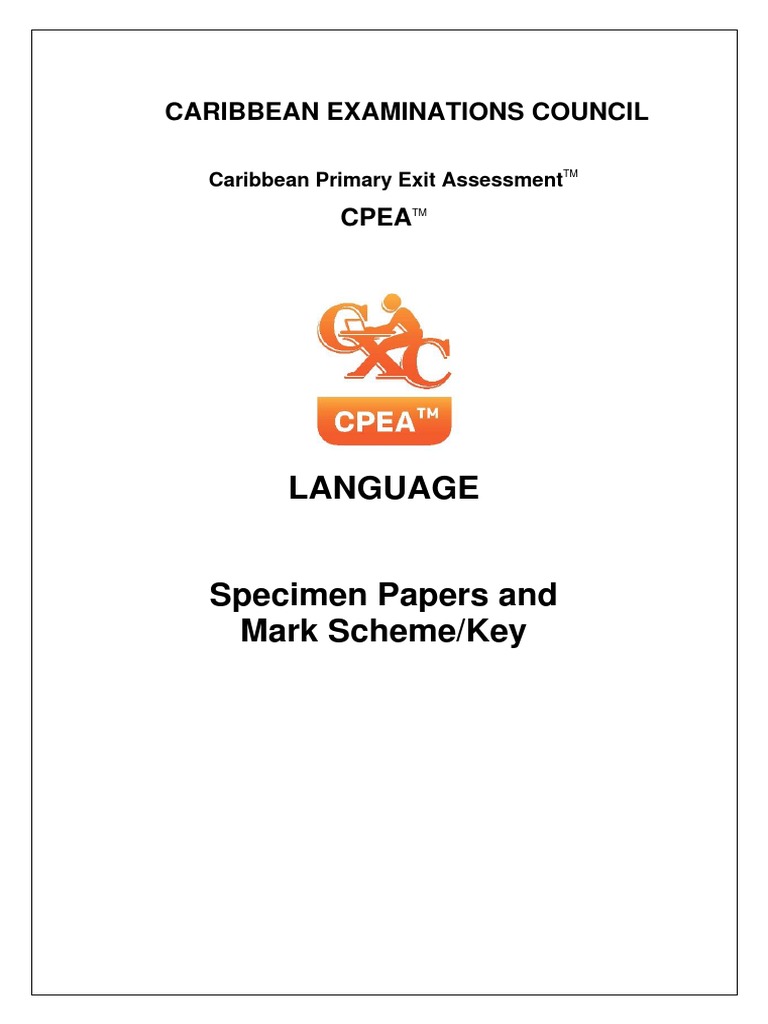 Specimen Paper Cpea Language | PDF | Pupa | Butterfly