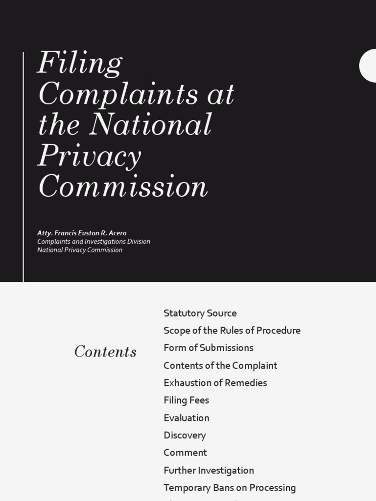 rules-of-procedure-npc-pdf-discovery-law-complaint