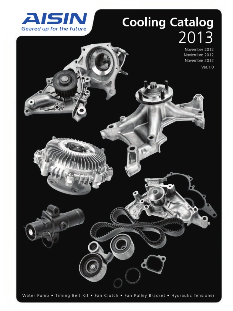 Aisin Catalog 2013 | PDF | Tracción en las cuatro ruedas | Tecnología ...