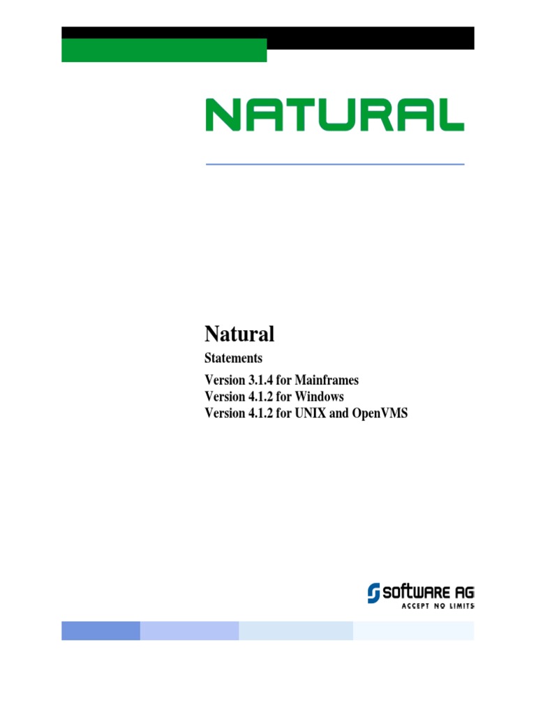 Natural Statements | PDF | Subroutine | Database Transaction