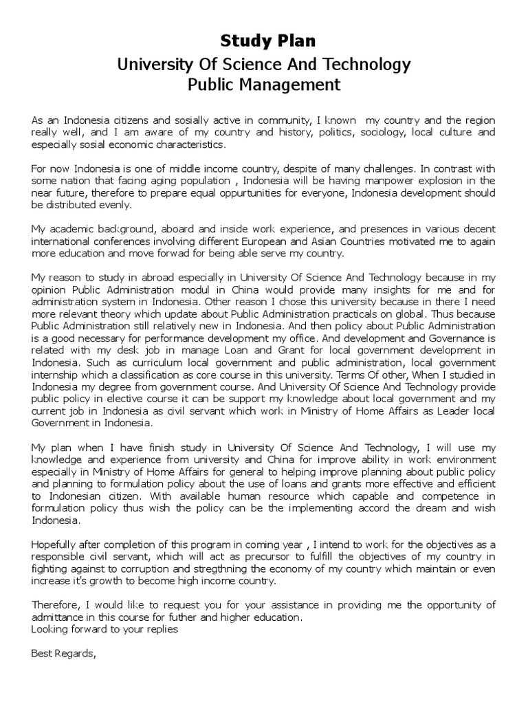 Study Plan China | PDF | Public Administration | Curriculum