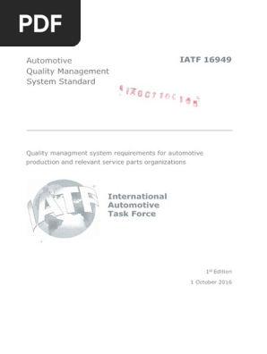 Iatf 16949 Pdf