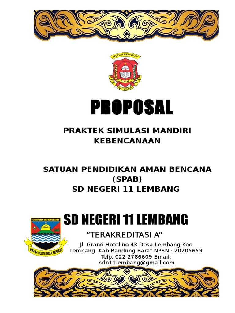 Proposal Simulasi Pdf