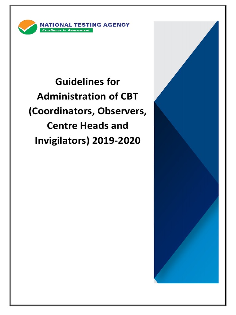 Guidelines Nta | PDF | Test (Assessment) | Computing And Information ...