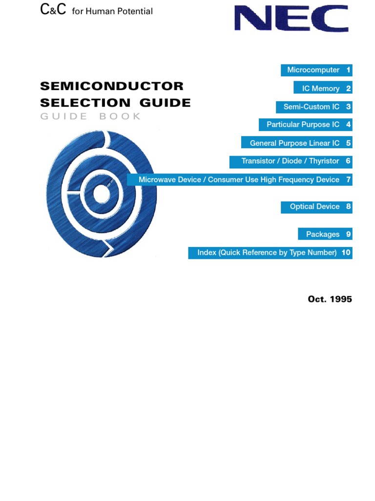 NEC Semi SG 1995 | Download Free PDF | Input/Output | Timer